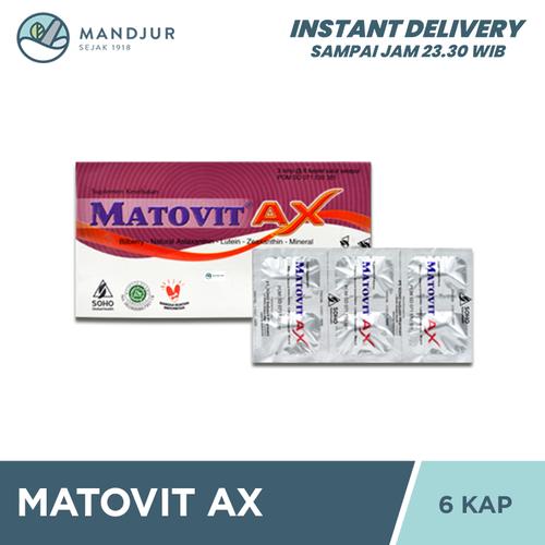 Jual Matovit AX 6 Tablet - Suplemen Untuk Mata Lelah - Jakarta Pusat ...