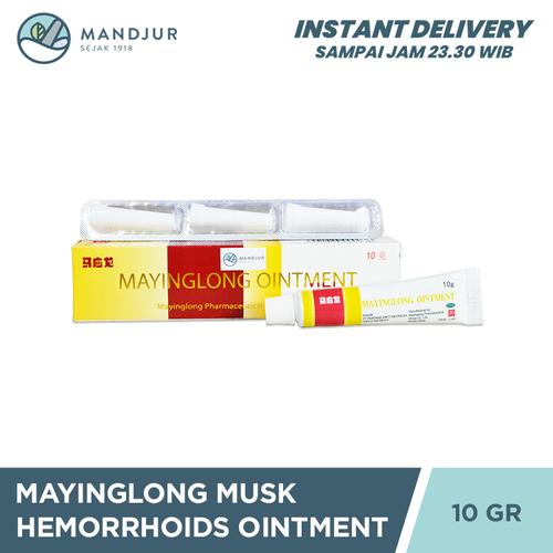 Jual Mayinglong Musk Hemorrhoids Ointment - Salep Wasir/Ambeien ...