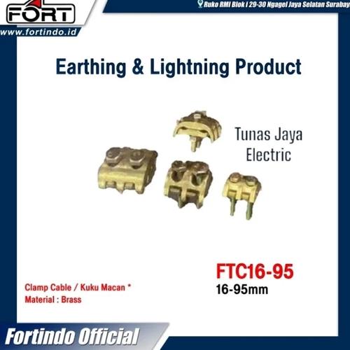 Jual Clamp Cable / Klem Unimex / Kuku Macan FORT - 10mm - 50mm - Kota ...