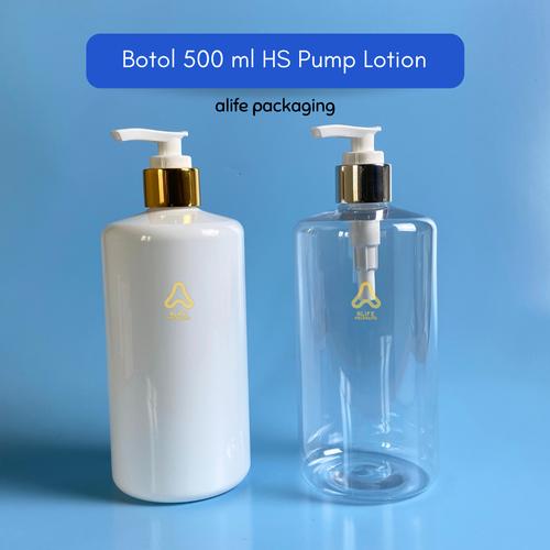 Jual Botol Pump Lotion 500 ml | Botol Pump 500 ml | Botol 500 ml - Gold ...