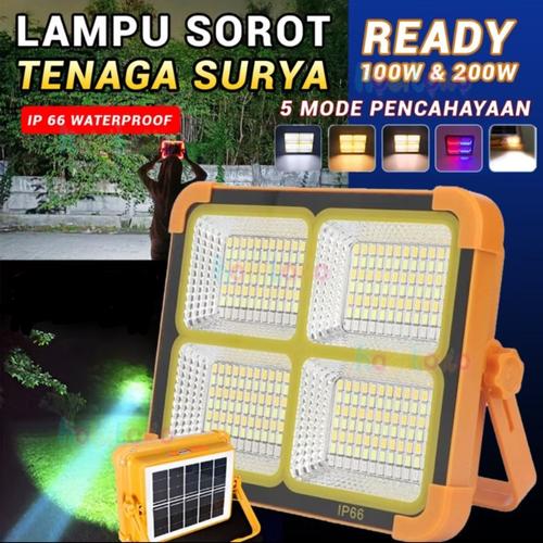 Jual New Lampu Led Emergency Solar Panel Lampu Darurat Battery Tahan ...