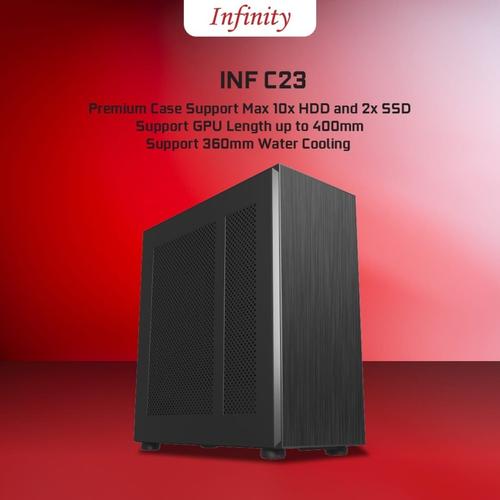 Jual CASING INFINITY C23 - ATX PREMIUM CASE - Support 10x HDD - Jakarta Pusat - Global Link ...