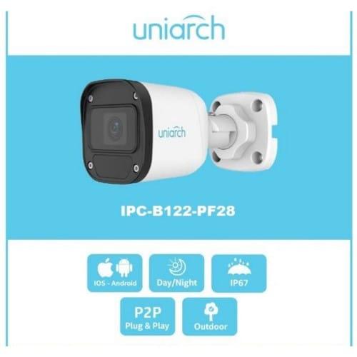 Jual IP Camera Uniarch IPC-B122-APF 2MP Mini Fixed Bullet Cctv Poe ...