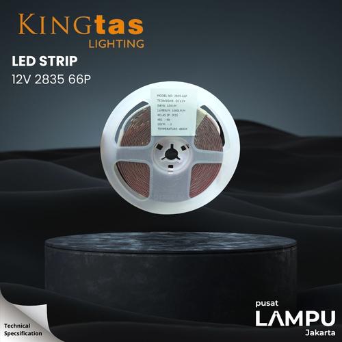 Jual KINGTAS Premium Led Strip 12Volt 2835 66Led 1roll 5 meter 12V ...