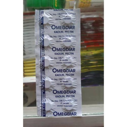 Jual Omegdiar Strip - Kaolin Pektin - Obat Pencernaan, Diare - Kab ...