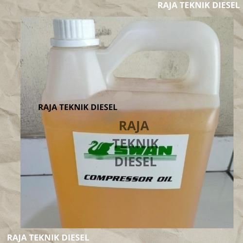 Jual SWAN OLI KHUSUS KOMPRESOR ANGIN 5 LITER KOMPRESOR PISTON ORIGINAL ...