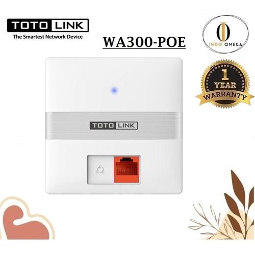 Jual TOTOLINK WA300-POE WA-300 POE Wireless Access Point (Wall Platet ...