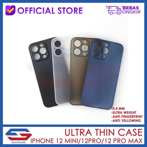 Jual SNAPGARD Ultrathin 0.3mm Case iPhone 12 Case iPhone 12 Pro Max 12 ...