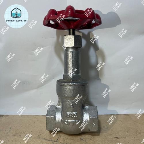 Jual GATE VALVE KITZ 2" inch STEAM STEAM DUCTILE IRON FCD-S THREADED ...