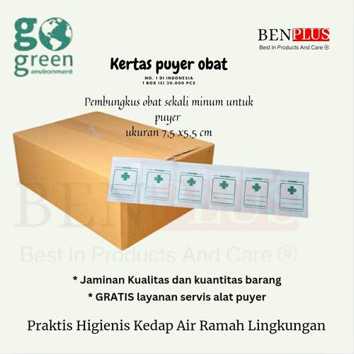 Jual kertas puyer karakter umum 1 box isi 30.000 pcs - Kota Semarang ...