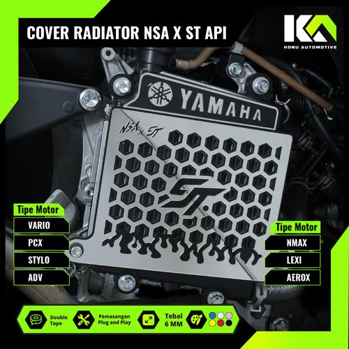 Promo NSA X ST Cover Radiator Type 1 API Speedtuning Vario PCX NMAX ...