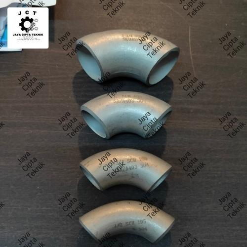 Jual Elbow Las Stainless 5" Inch SCH10 SS304 / Knee SUS 304 Welded ...