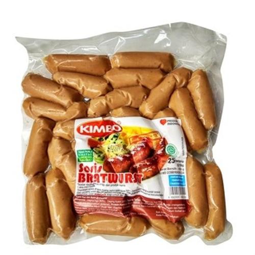 Promo Kimbo Sosis Mini Isi 25Pcs | Kimbo Sosis Serbaguna Merah - 450 ...