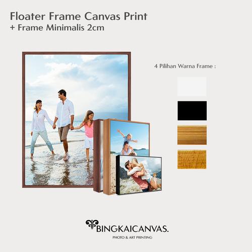 Promo Cetak Foto Kanvas Minimalis Frame Custom Ukuran - Pattern Gold ...