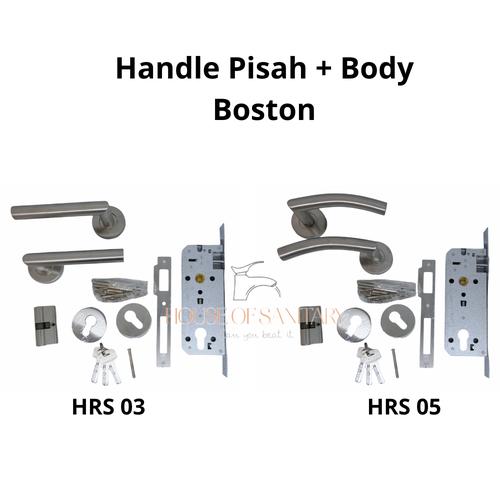 Jual Handle Set Dengan Body Pintu BOSTON / Handle Pisah / Handle Pisah ...