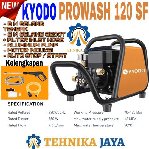 Jual KYODO Prowash 120SF Steam Jet Cleaner High Pressure Cleaner 120 ...