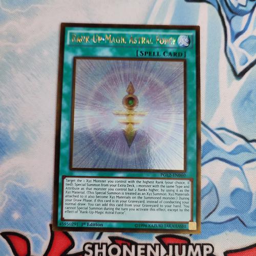 Jual yugioh rank up magic astral force PGL3 Gold Rare original ...