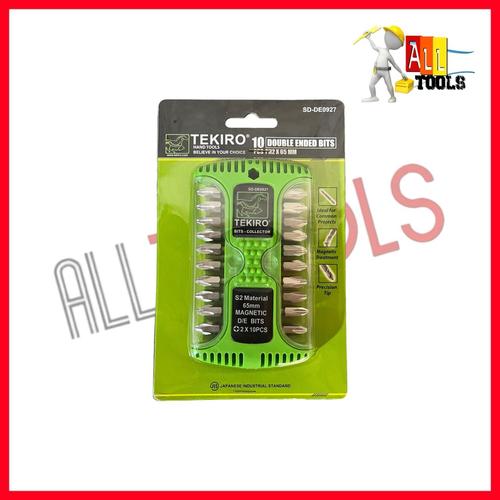 Jual TEKIRO Double Ended Screwdriver Bits Set Ph2 X 65 Mm 10 Pcs/ Mata ...