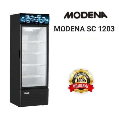 Promo Modena Showcase Display Cooler Lemari Pendingin 200 Liter SC-1203 ...