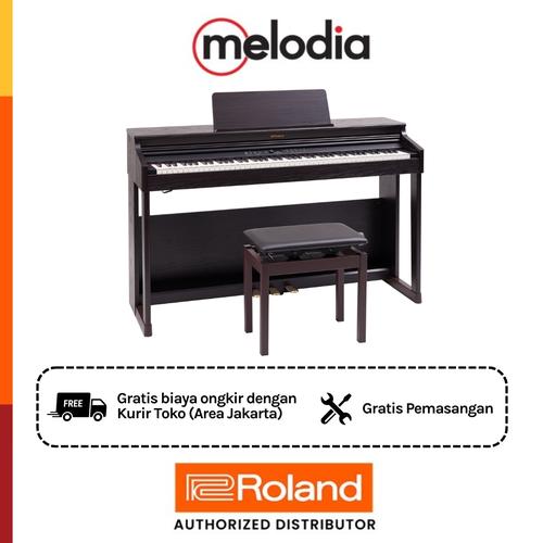 Promo Roland RP701 Digital Piano with Stand and Bench - Dark Rosewood ...