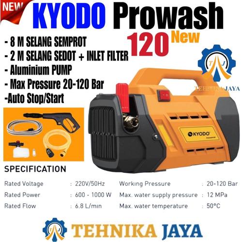 Jual KYODO Prowash 120 Steam Jet Cleaner High Pressure Cleaner 20-120 ...