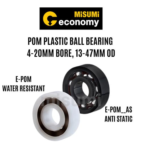 Jual Ball Bearing Plastic, POM Misumi - E-POM606 - Kab. Bekasi - Misumi Indonesia | Tokopedia