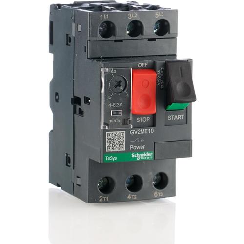Jual Schneider Thermis Motor Circuit Breaker GV2ME10 GV2ME 10 ( 4 - 6.3 ...