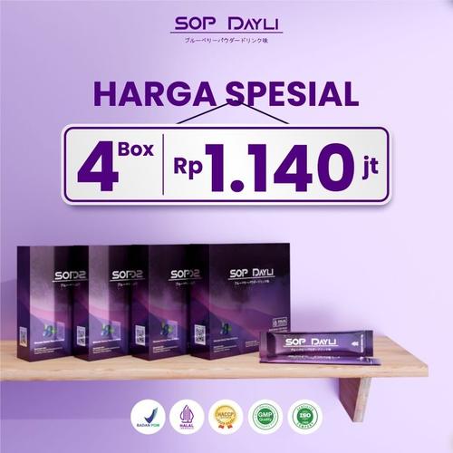 Jual SOP Dayli Paket 4 Box | SOP Dayli Minuman Kesehatan | SOP Dayli Superfood | SOP Dayli ...