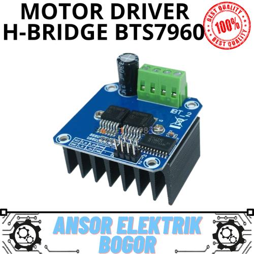 Jual BTS7960 High Current Motor Driver H-Bridge Module for Arduino BTS ...