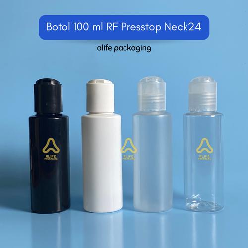 Jual Botol Presstop 100 ml | Botol 100 ml Pushtop | Botol Disctop 100 ...