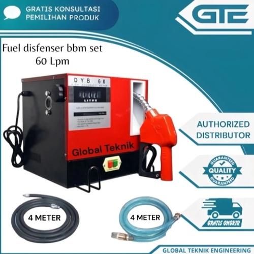 Jual pompa transfer bbm flowmeter Pompa Isi Solar,Oli,Minyak 60LPM 220V ...