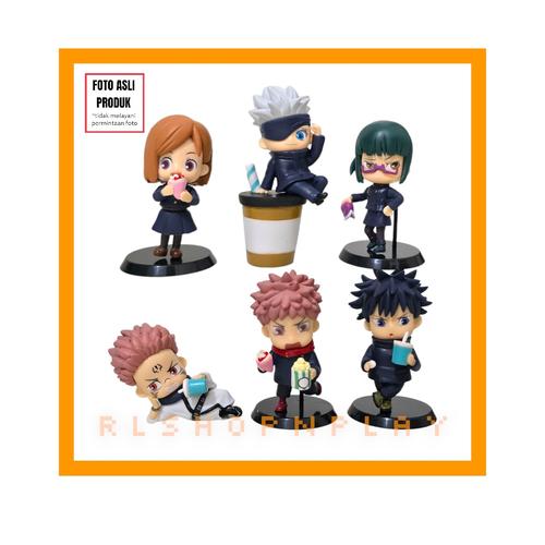 Jual Figure Jujutsu Kaisen Cafe Latte Series Itadori Yuuji Satoru Gojo ...
