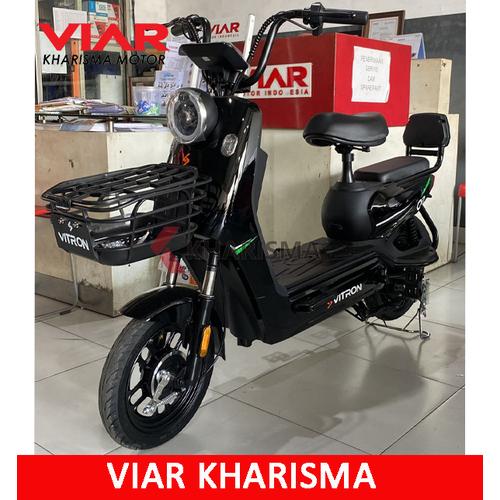 Promo Sepeda Listrik EV - Viar VITRON O2 - Hitam Cicil 0% 3x - Kota ...