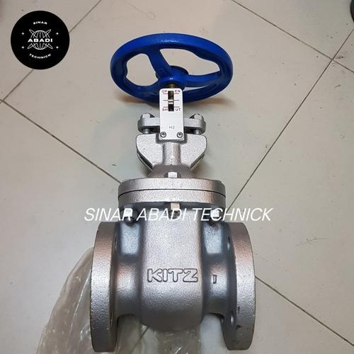 Jual GATE VALVE KITZ 4" INCH FCL CAST IRON JIS 10K / DN100 (AS NAIK) - Jakarta Barat - Sinar ...