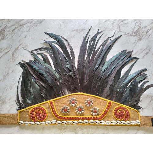 Jual Topi Adat Kulit Kayu dengan Manik-Minik dan Kerang Khas Papua ...