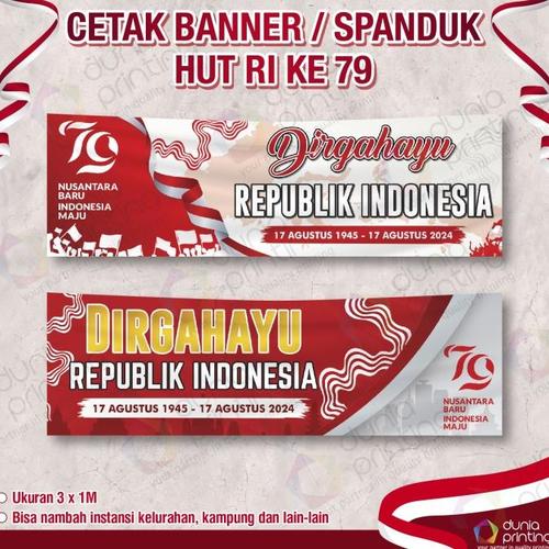 Jual Merdeka Spanduk Kemerdekaan 17 Agustus - Ready Cetak Dan Custom ...