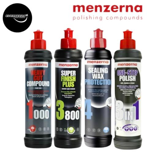 Promo paket compound menzerna 1000 3800 3in1 sealing wax 250ml original ...