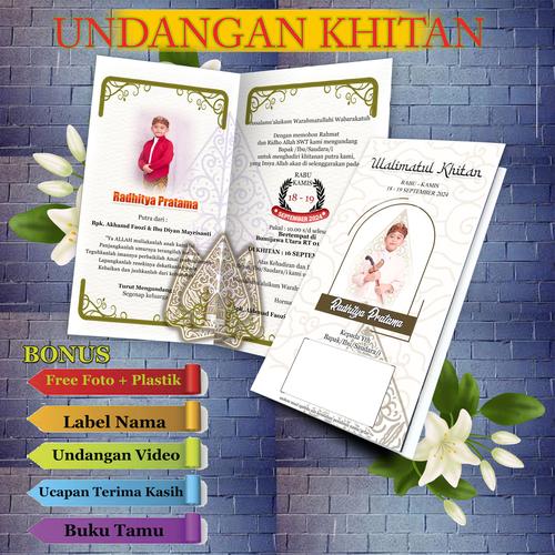 Jual Undangan Khitanan Anak model 2024 fresh - Kota Bekasi - Grafika ...