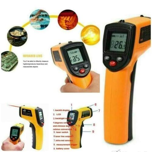 Jual thermo gun Benetech Gm320 Original laser gun digital Thermometer ...