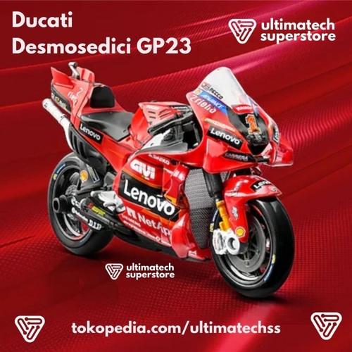 Jual Shell Ducati Desmosedici GP23 Moto GP Diecast Motor Maisto Scale 1 ...