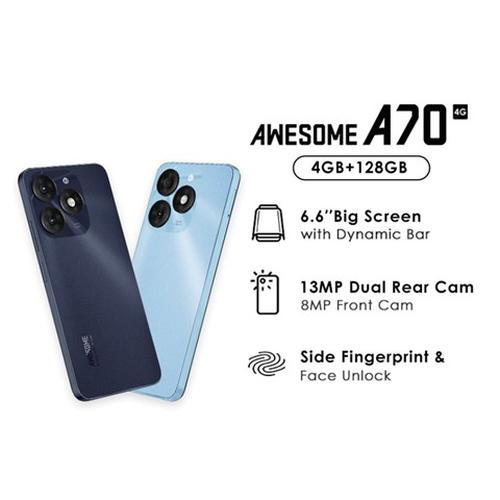 Jual Itel A70 4GB 64GB Blue 13MP Super HDR Camera - Big Screen with ...