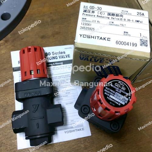 Jual Pressure Reducing Valve 1/2" Inch Yoshitake GD-30 / PRV GD30 DN15 ...