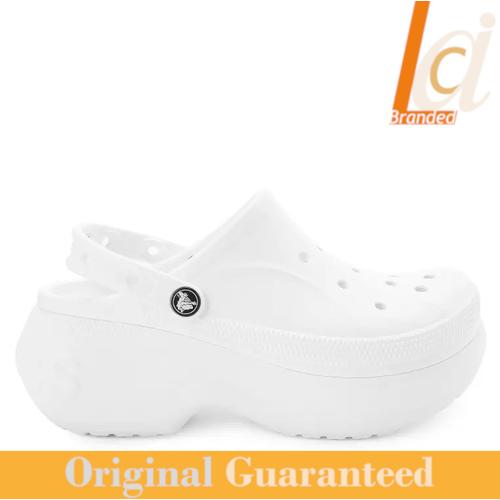 Jual Sepatu Sandal Platform Clog Wanita Original Crocs Bella Clog - White - Kota Depok - Laci ...