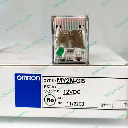 Jual Relay Omron MY2N-GS 12VDC 8PIN - Kab. Tangerang - apipautomation ...