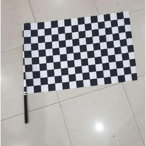 Jual Bendera starting flag - bendera start - finish corak catur putih ...