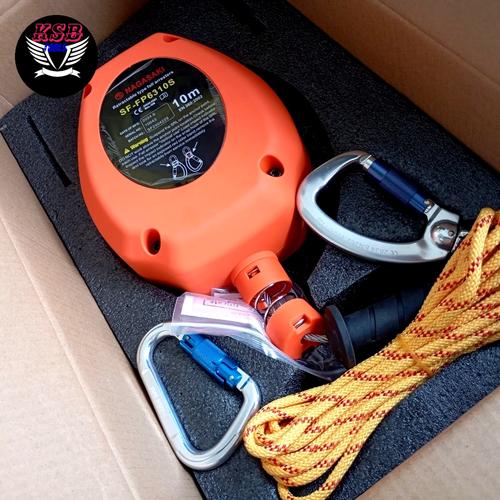 Jual Fall arrester 10 meter retractable life line Nagasaki tali ...