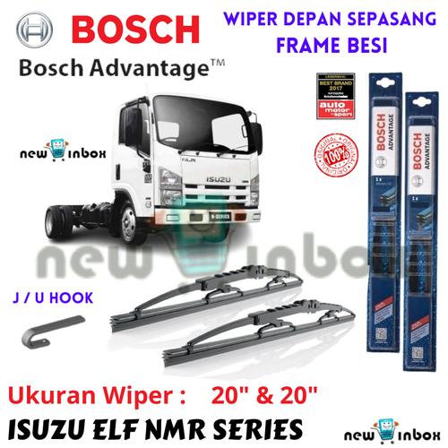 Jual Wiper Depan Mobil ISUZU ELF NMR SERIES 2004-2020 Sepasang BOSCH ...