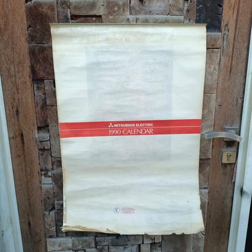 Jual Barang jadul KALENDER TAHUN 1990 dwi wulan Kondisi New old stock ...