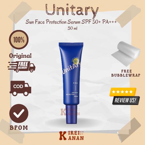 Jual unitary sun face protection serum spf 50+ pa+++ 30 ml - Kab ...