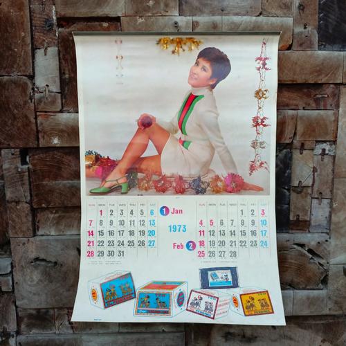 Jual Barang jadul KALENDER TAHUN 1973 dwi wulan Kondisi New old stock ...